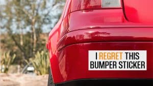 Are Bumper Stickers Illegal In Some States? (We Checked) – Motor & Wheels